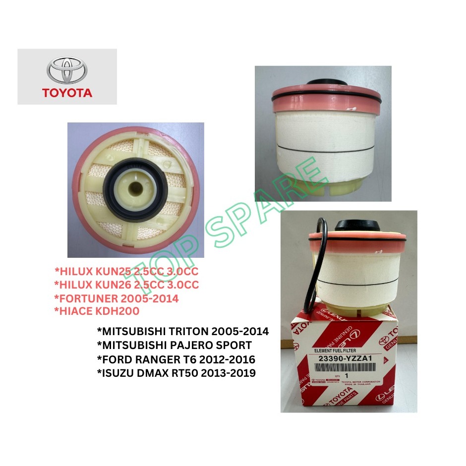 TOYOTA Fuel Filter / Diesel Filter 23390-YZZA1-Toyota Hilux /Fortuner ...