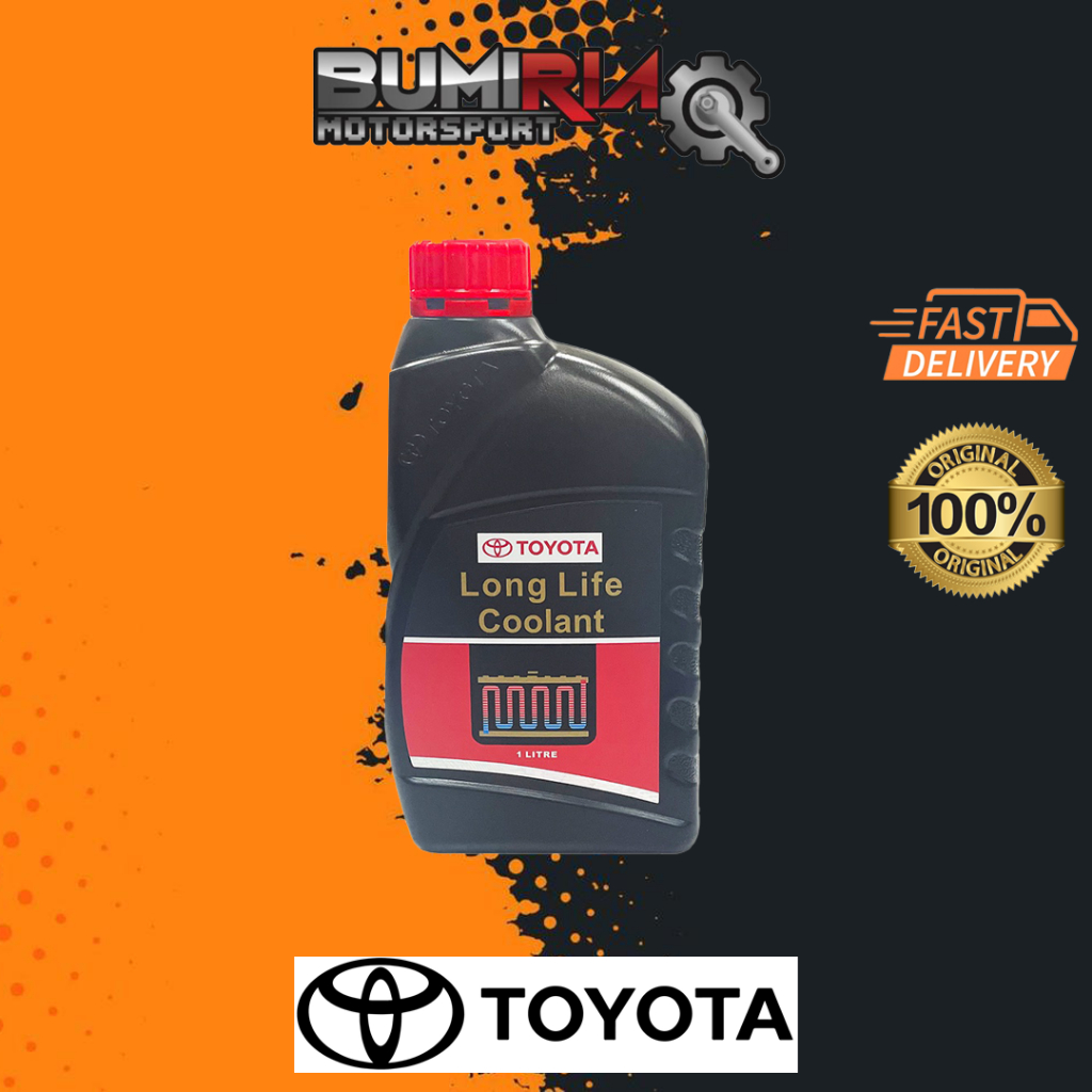 NEW PACKING [100% Original] Toyota Long Life Coolant (1L) From Toyota Malaysia | Shopee Malaysia