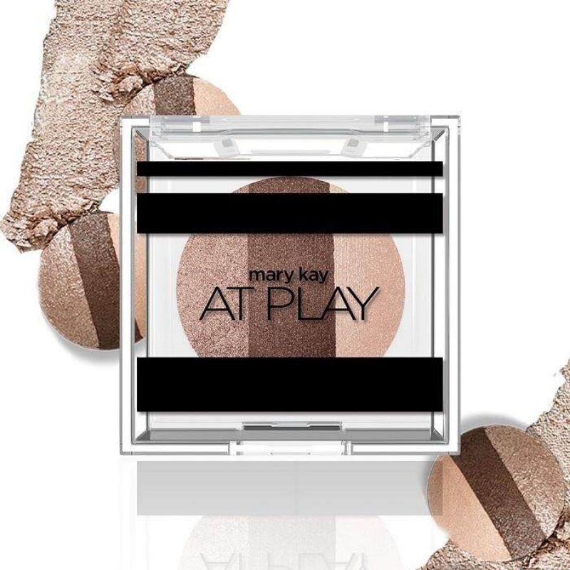 Mary Kay at play trio eyeshadow pallet Morning Toffee (WORE ONCE ...