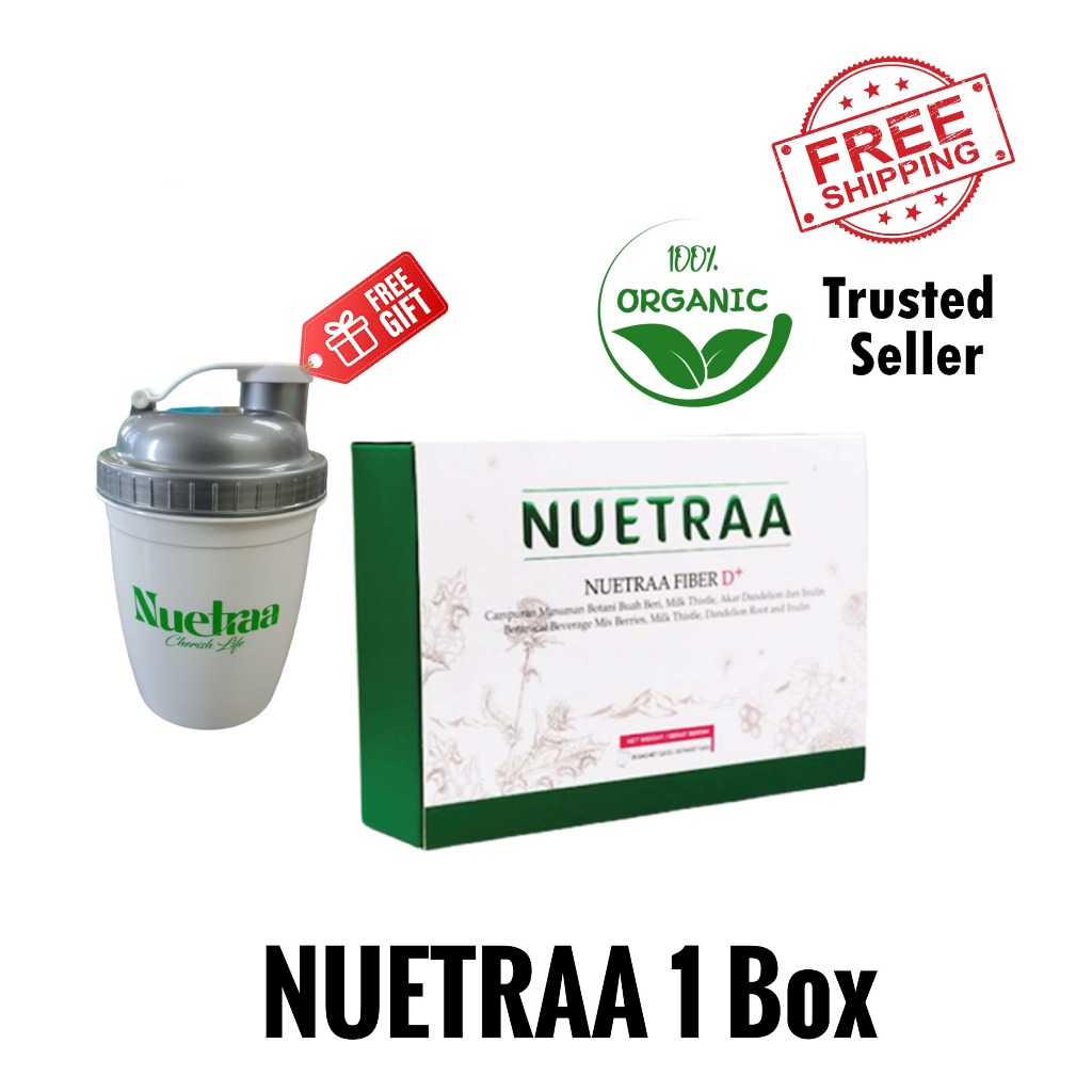 Nuetraa fiber D+ Hebat (Minuman Fiber terbaik untuk masalah usus dan ...