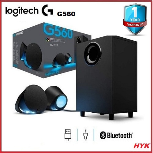 LOGITECH G560 LIGHTSYNC GAMING SPEAKERS | Shopee Malaysia