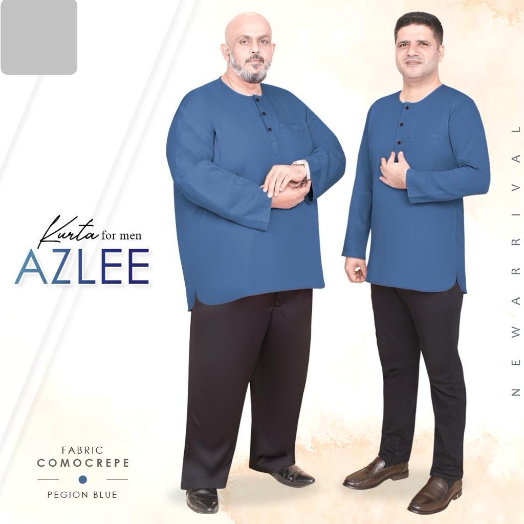 KURTA FOR MEN AZLEE NEW ARRIVAL BY FRENDLY. | Shopee Malaysia