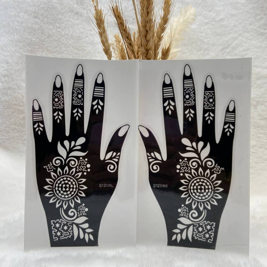 STIKER INAI TEKAP SEPASANG KIRI KANAN CORAK BARU 2024 STIKER INAI ...