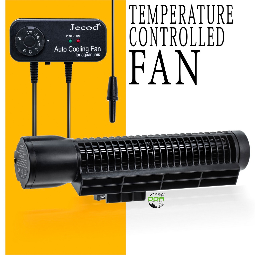Jecod Aquariums Automatic Aquarium Temperature Settings Cooling Fan ...