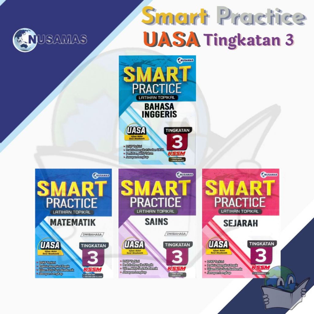 Buku Aktiviti Smart Practice Latihan Topikal Uasa Tingkatan 3 English
