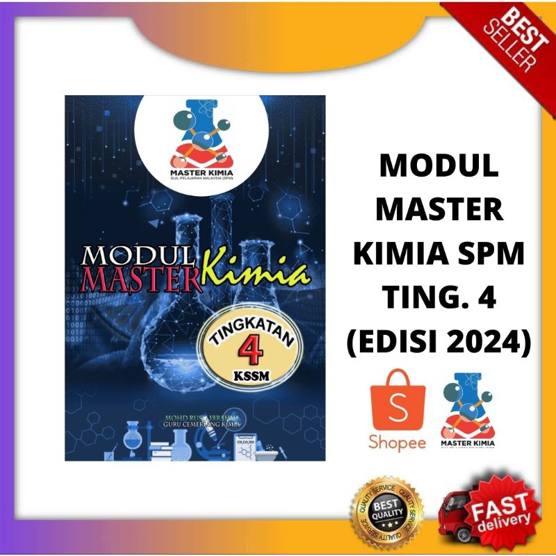 MODUL MASTER KIMIA SPM KSSM TINGKATAN 4 ( CHEMISTRY ) EDISI 2024 ...