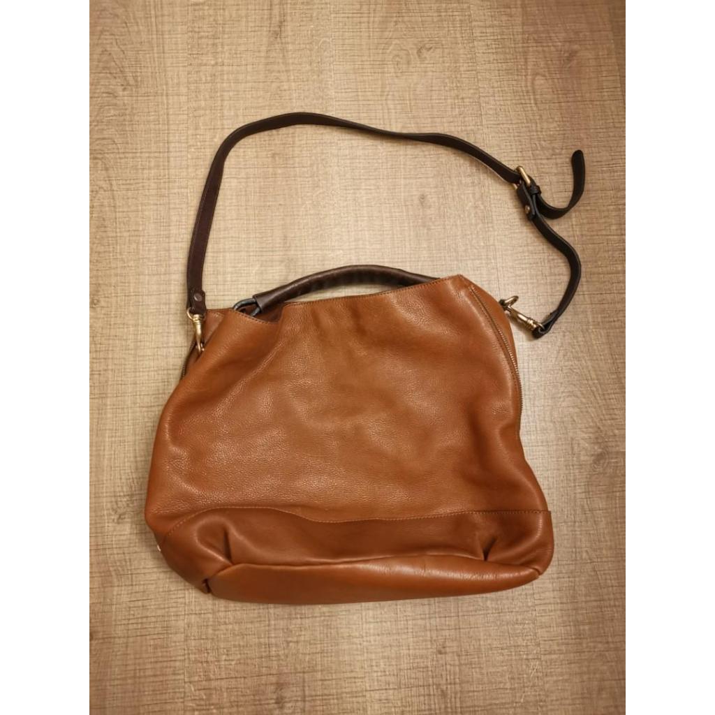 ORIGINAL Massimo Dutti Leather Shoulder bag | Shopee Malaysia