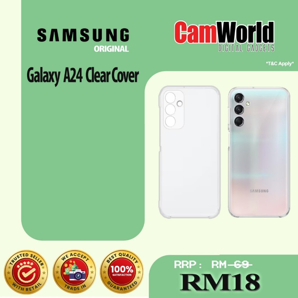 SAMSUNG A24 CLEAR CASE | Shopee Malaysia
