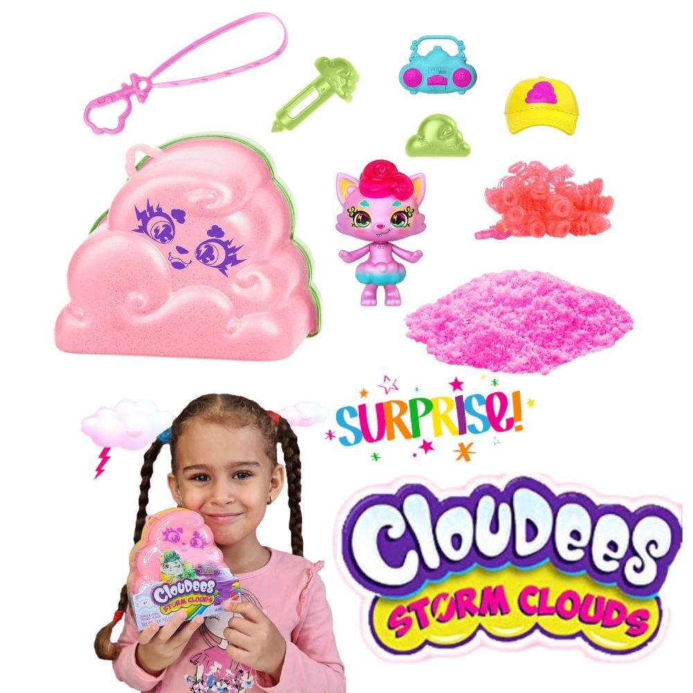 𝐂𝐥𝐨𝐮𝐝𝐞𝐞𝐬 𝐒𝐭𝐨𝐫𝐦 𝐂𝐥𝐨𝐮𝐝𝐬 𝐒𝐞𝐫𝐢𝐞𝐬 𝟐 Mattel Collectible Cloud Themed Toy with ...