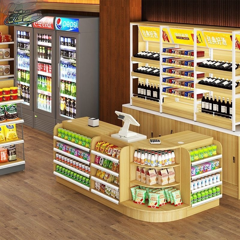 Convenience store supermarket bar cashier maternal and child store ...