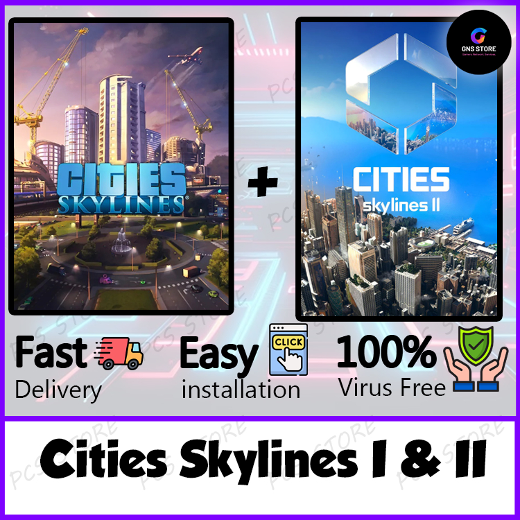 Cities Skylines Bundles (1&2) [DIGITAL DOWNLOAD] [LIMITED TIME PROMO ...