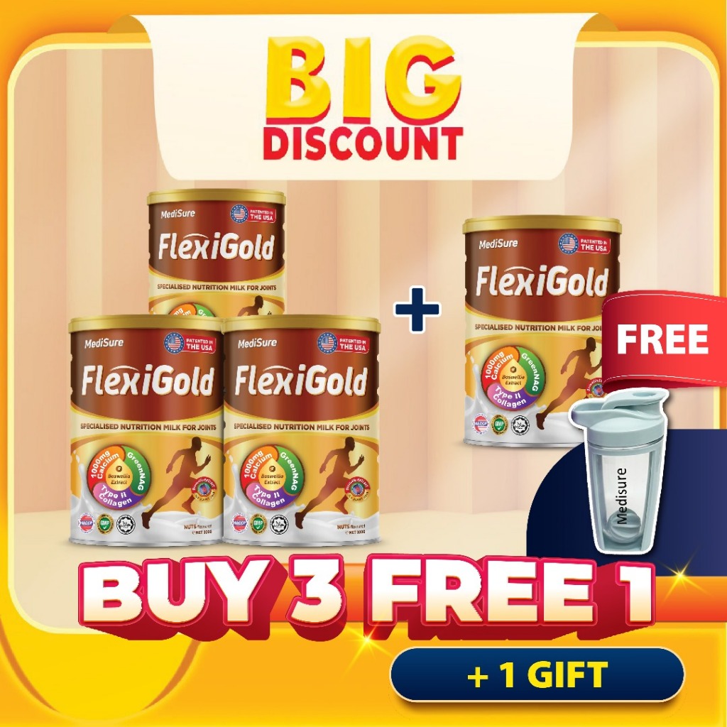 [PHARMACY STOCK!][ORIGINAL! ][BUY3 FREE 1!] FlexiGold Milk For Bones ...