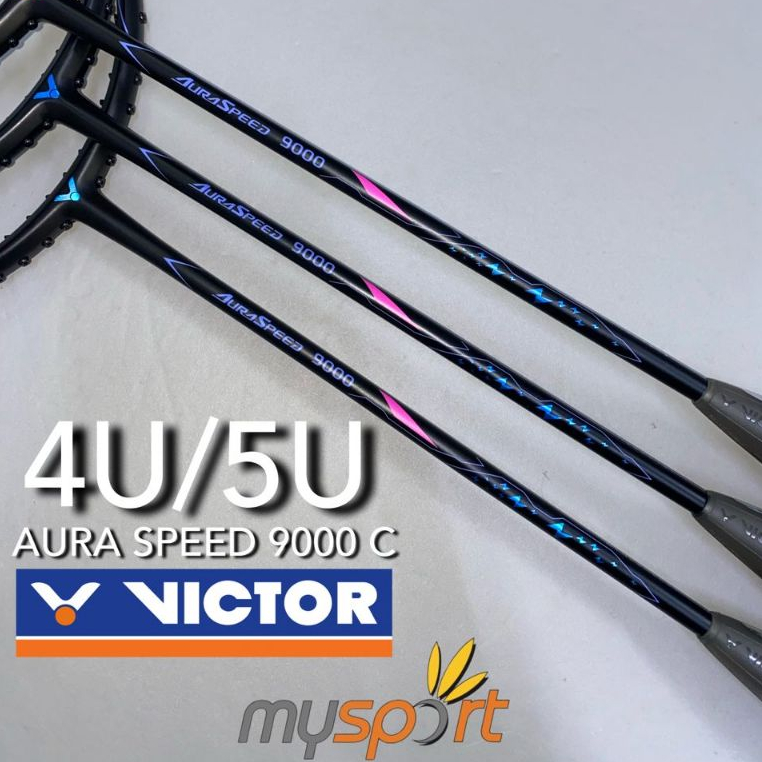 Victor AuraSpeed 9000/8000 Racket Badminton | Shopee Malaysia