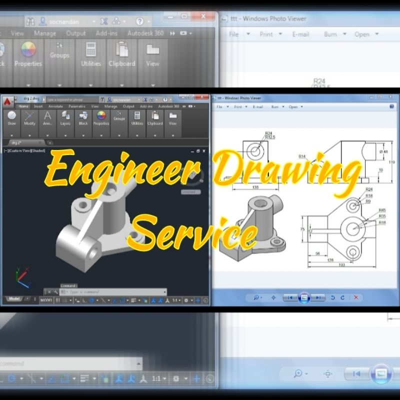 2D/3D Engineering Drawing Services | Shopee Malaysia