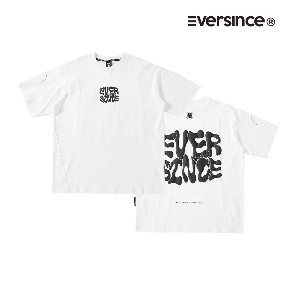 Eversince Grace Oversized Graphic T-Shirt White | Shopee Malaysia