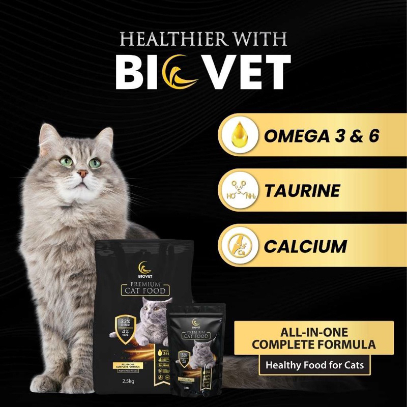 ORIGINAL Biovet Cat Food 2.5kg | Shopee Malaysia