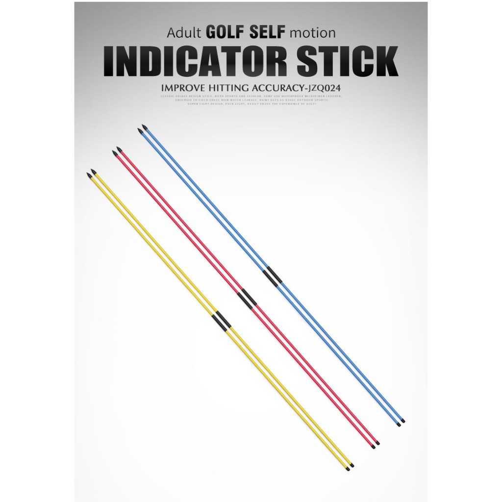 STOK SEDIA ADA PGM Golf Alignment Training Sticks Golf Alignment Aid ...
