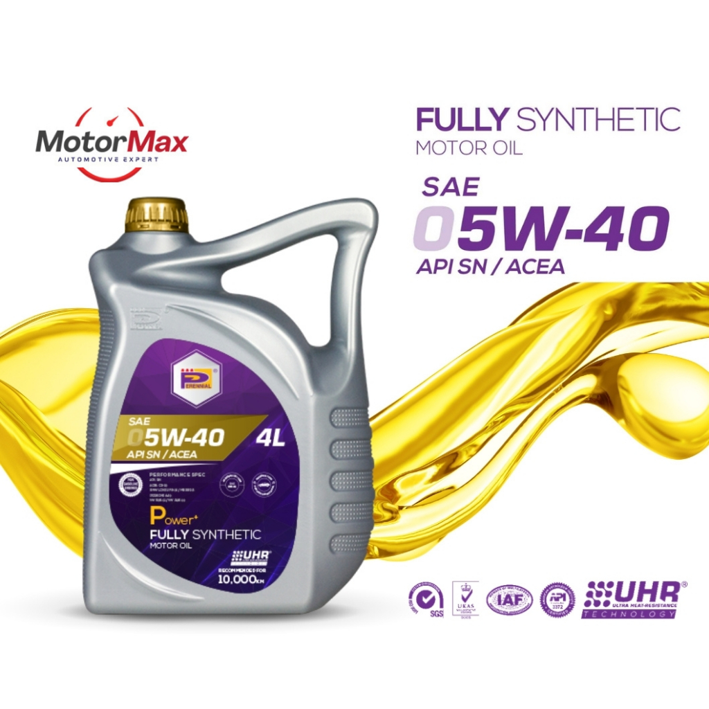 Perennial SAE 5W-40 API SN/ACEA Fully Synthetic Engine Oil (4L ...