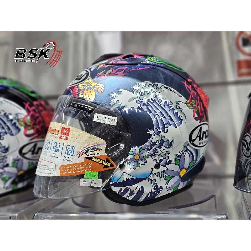 Original Arai Vz Ram Open Face Helmet - Come With 1 Year Warranty | Shopee Malaysia