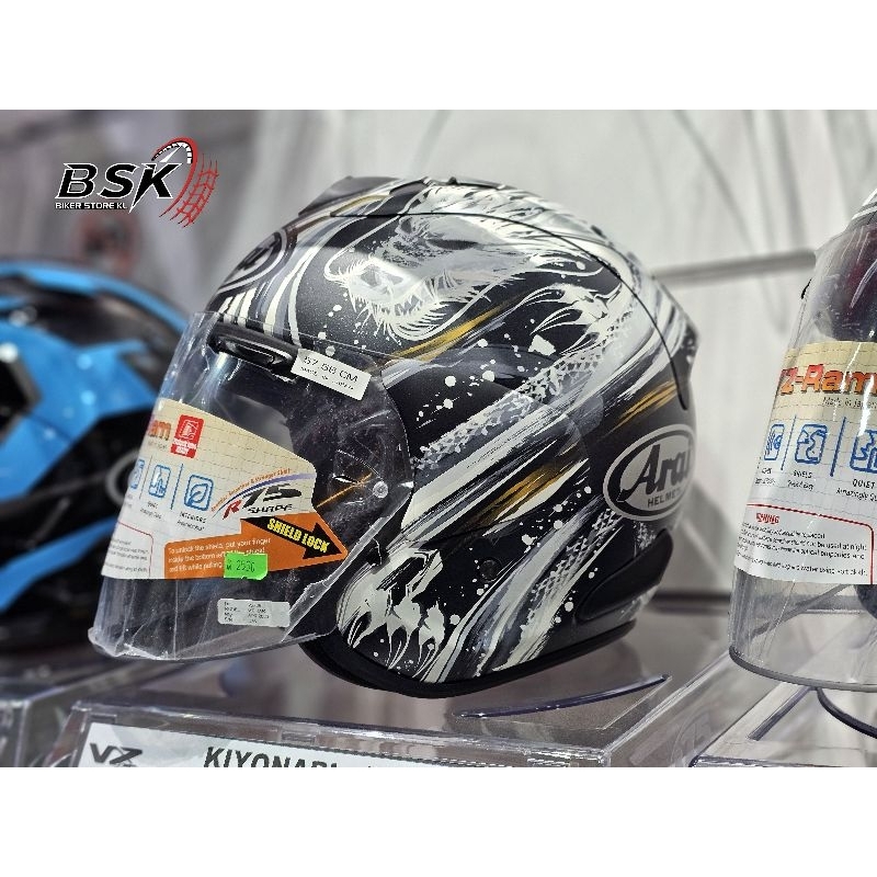 Original Arai Vz Ram Open Face Helmet - Come With 1 Year Warranty | Shopee Malaysia