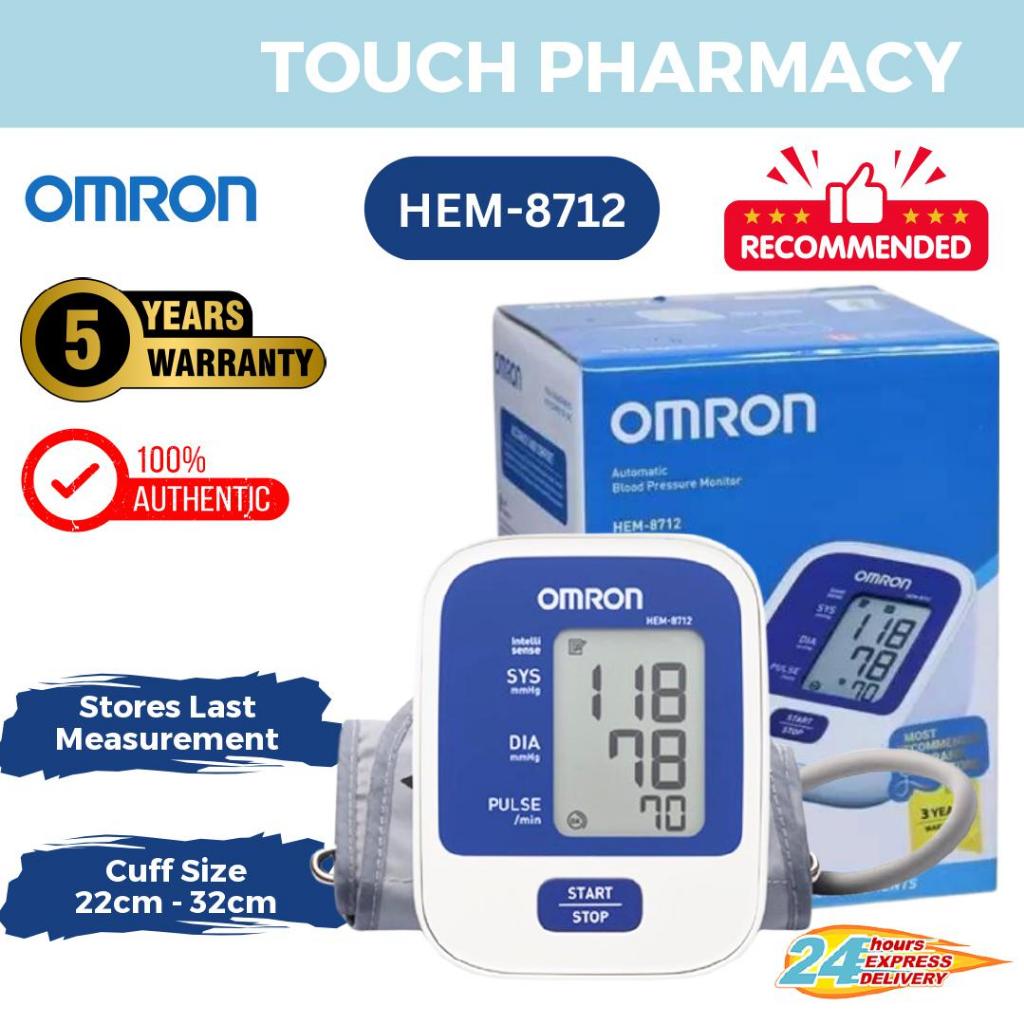 OMRON Auto Blood Pressure Monitor HEM-8712 | Shopee Malaysia