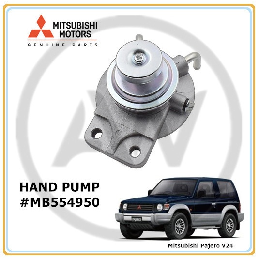 Original Mitsubishi Pajero 2.5 V24W Turbo Fuel Lift Hand Pump Filter ...