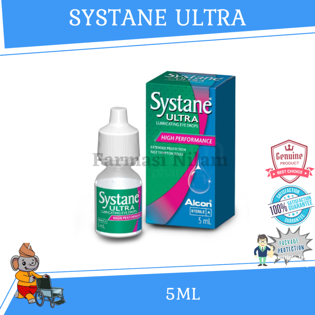 Systane Ultra Lubricant Eye Drops 5ml | Shopee Malaysia