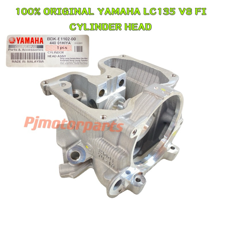 LC135 V8 Fi / LCV8 ( 100% ORIGINAL YAMAHA ) STANDARD CYLINDER HEAD ...