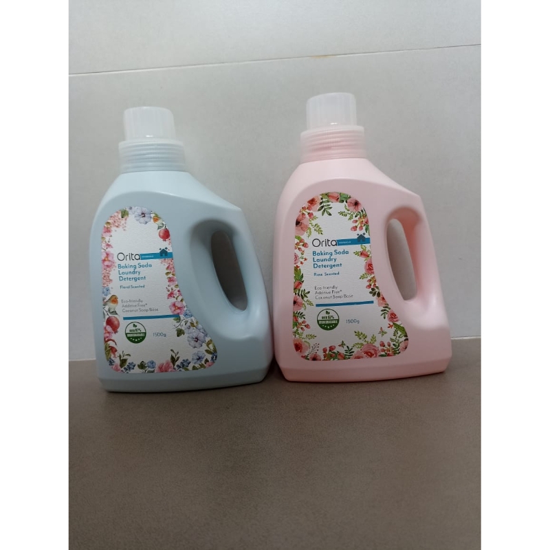 ORITA Baking Soda Liquid Detergent (Flora/Rose) 1500G | Shopee Malaysia