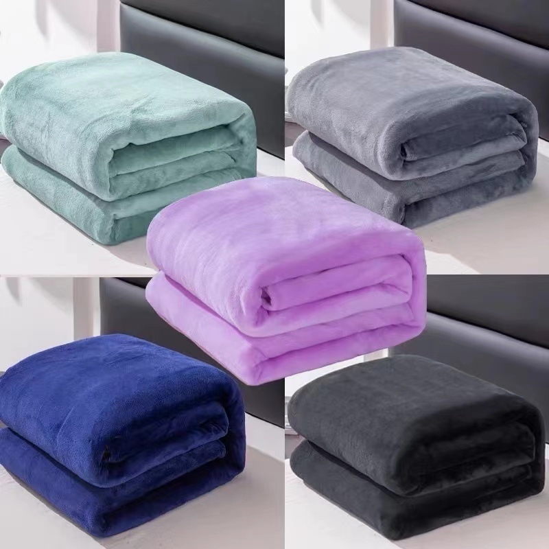 Selimut Baldu Gebu Plain Super Soft Perfect Warm Solid Color Microfiber ...