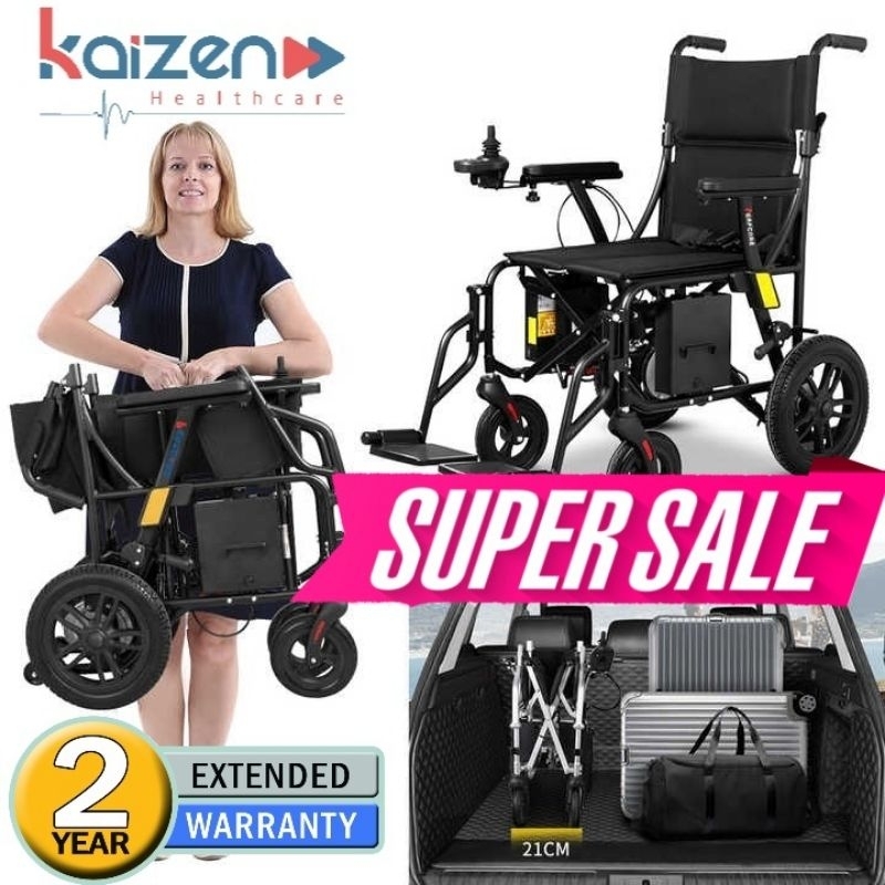 📢KAIZEN STORE MALAYSIA 📢 [LIGHTWEIGHT] HEAVY-DUTY ELECTRIC WHEELCHAIR ...