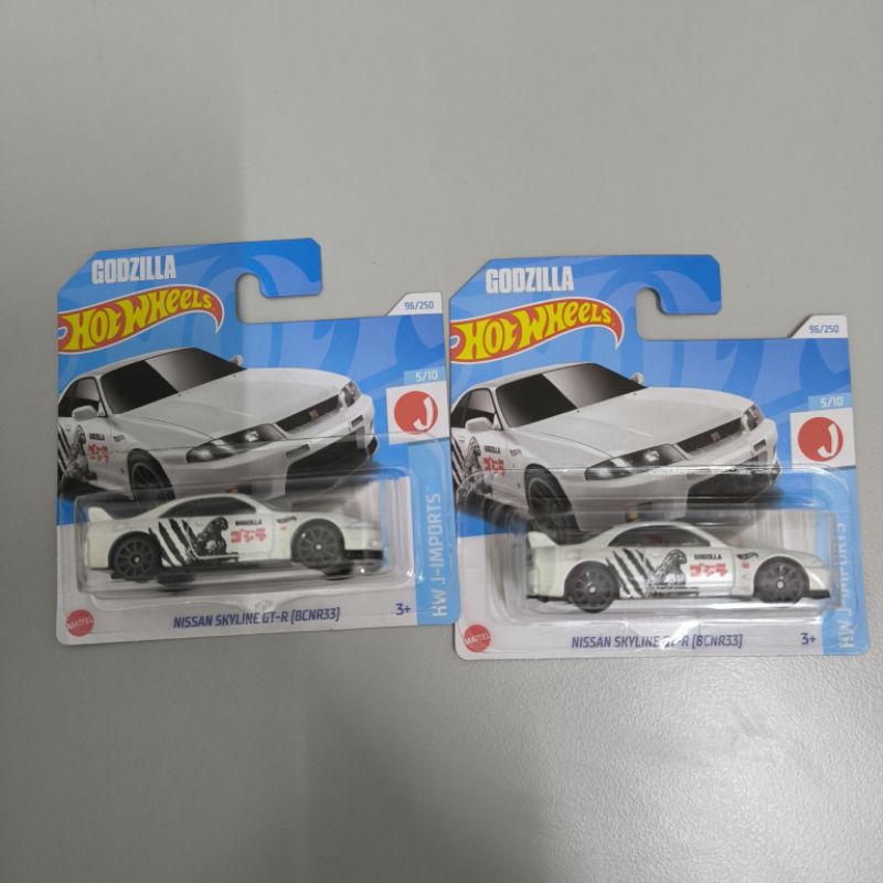Hot Wheels Mainline | Nissan GTR R33 GODZILLA | Shopee Malaysia