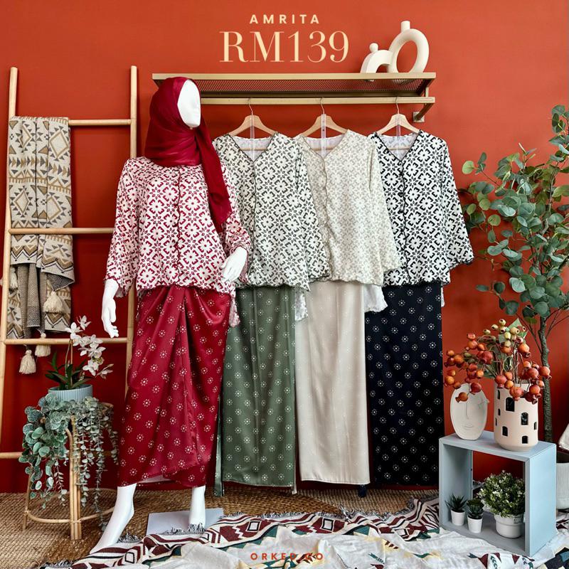 AMRITA BY BUTIK ORKED.CO | Shopee Malaysia