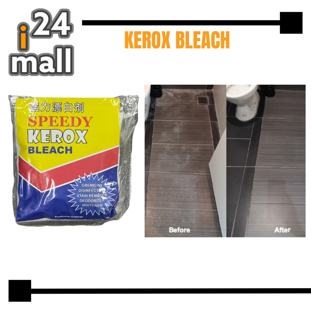 Kerox Bleach Powder for Floor Cleaning / Pencuci lantai Heavy Stain ...