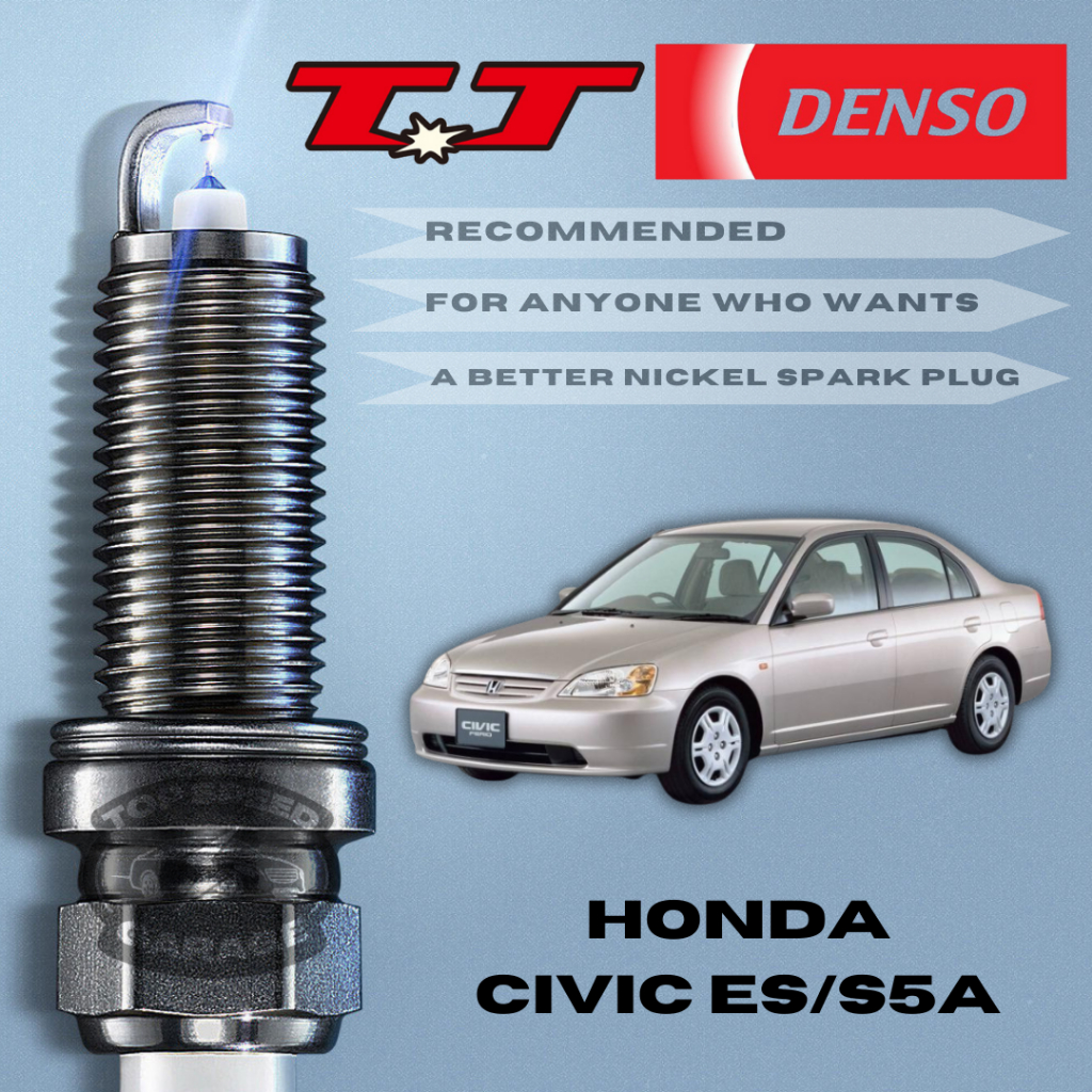 DENSO TT NICKEL SPARK PLUG K20TT HONDA CIVIC ES S5A Shopee Malaysia