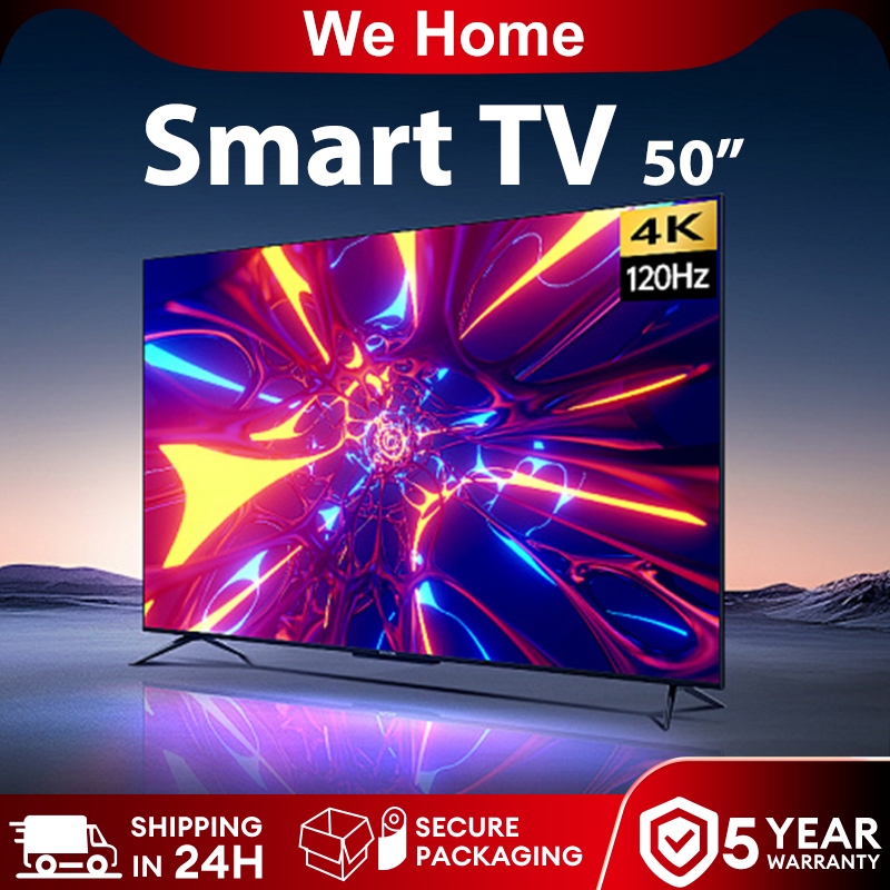 Android TV 50 Inch Television 4K Built-in T2/MYTV Support PS4/5 Game ...