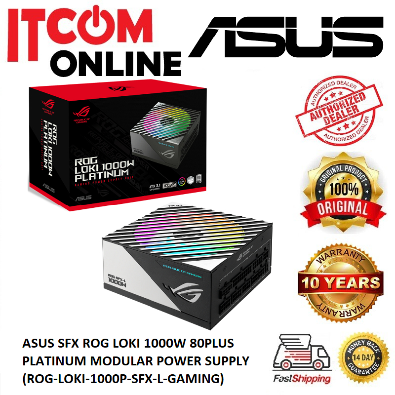 ASUS ROG LOKI SFX-L 750W 850W 1000W 1200W 80PLUS PLATINUM TITANIUM SFX ...