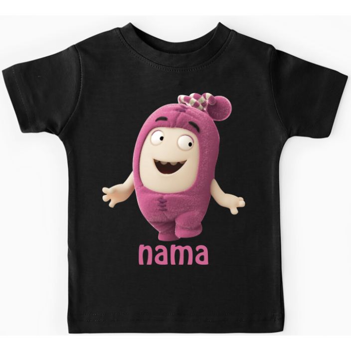 ODDBODS NEWT T-shirt with custom name | Shopee Malaysia