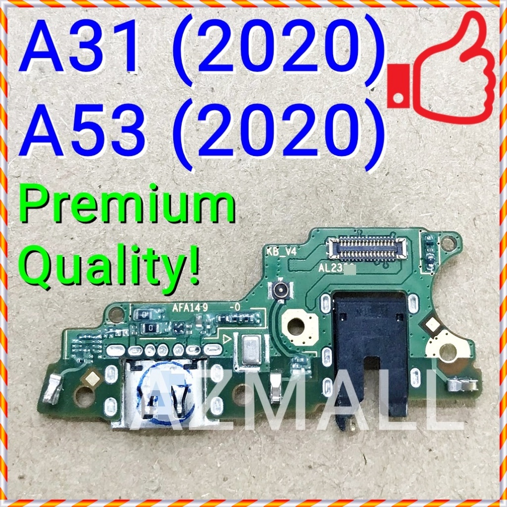 (18W Fast Charge) NEW ORI Charging Port FULL IC SUB Board MIC for Oppo A53 / A31 (2020) CPH2015 ...