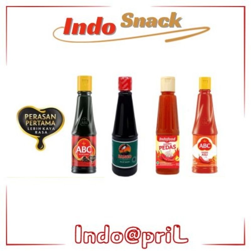SAOS ABC SAOS INDOFOOD KECAP ABC KECAP BANGO ASLI INDONESIA | Shopee ...