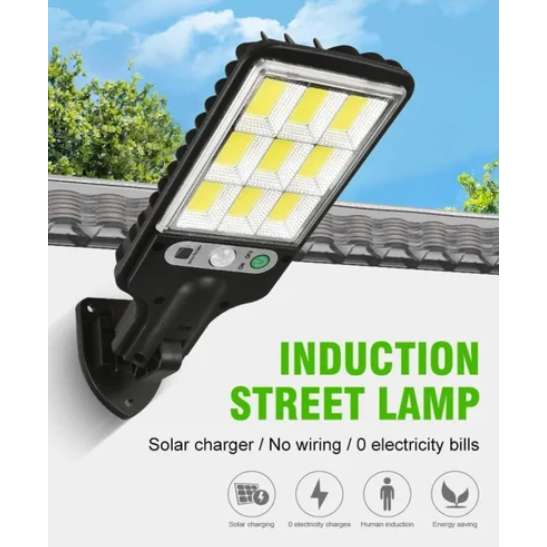 2000W CCTV Design Solar Street Lamp Outdoor Lighting PIR Motion Sensor Lights Solar LED Wall ...