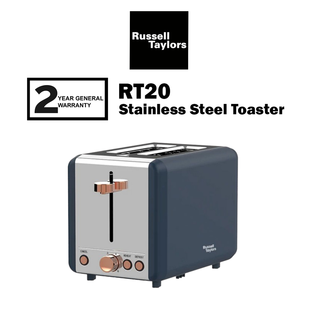 Russell Taylors RT-10 Retro Toaster RT-10C (Cream) RT10 / Vintage ...