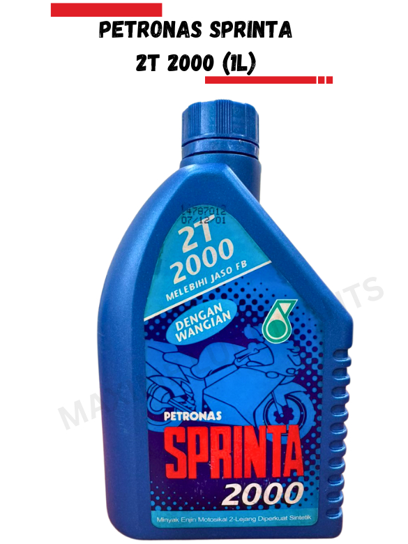 [STOCK CLEARANCE] PETRONAS SPRINTA 2T 2000 (1L) | Shopee Malaysia