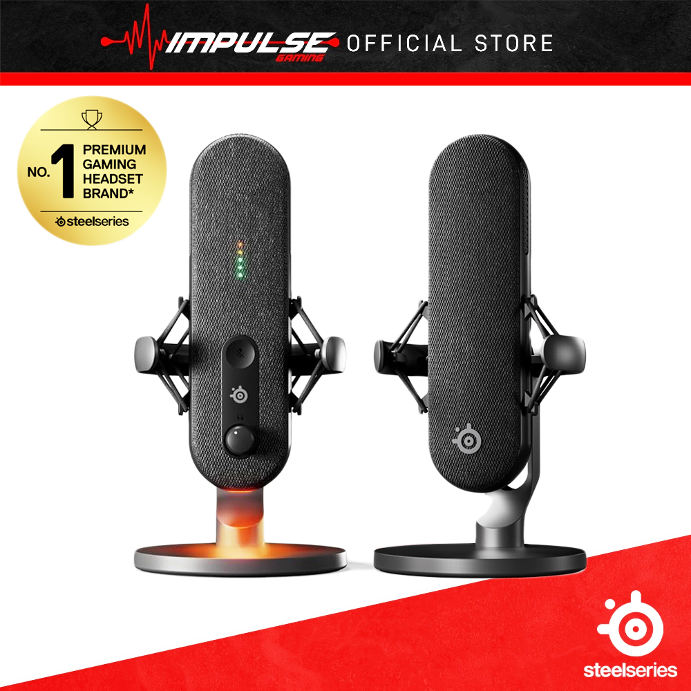 Steelseries Alias Microphone / Alias Pro - XLR Pro Gaming Microphone ...