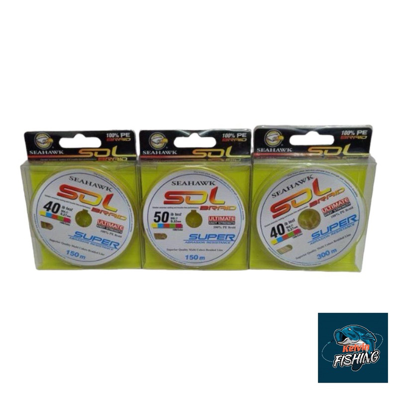 🎈🎈🎈SEAHAWK SOL SUPER ABRASION RESISTANCE BRAID LINE🎈🎈🎈 | Shopee Malaysia