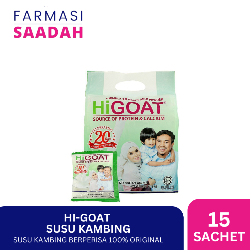 HI-GOAT SUSU KAMBING ORIGINAL 21G X 15'S | Shopee Malaysia