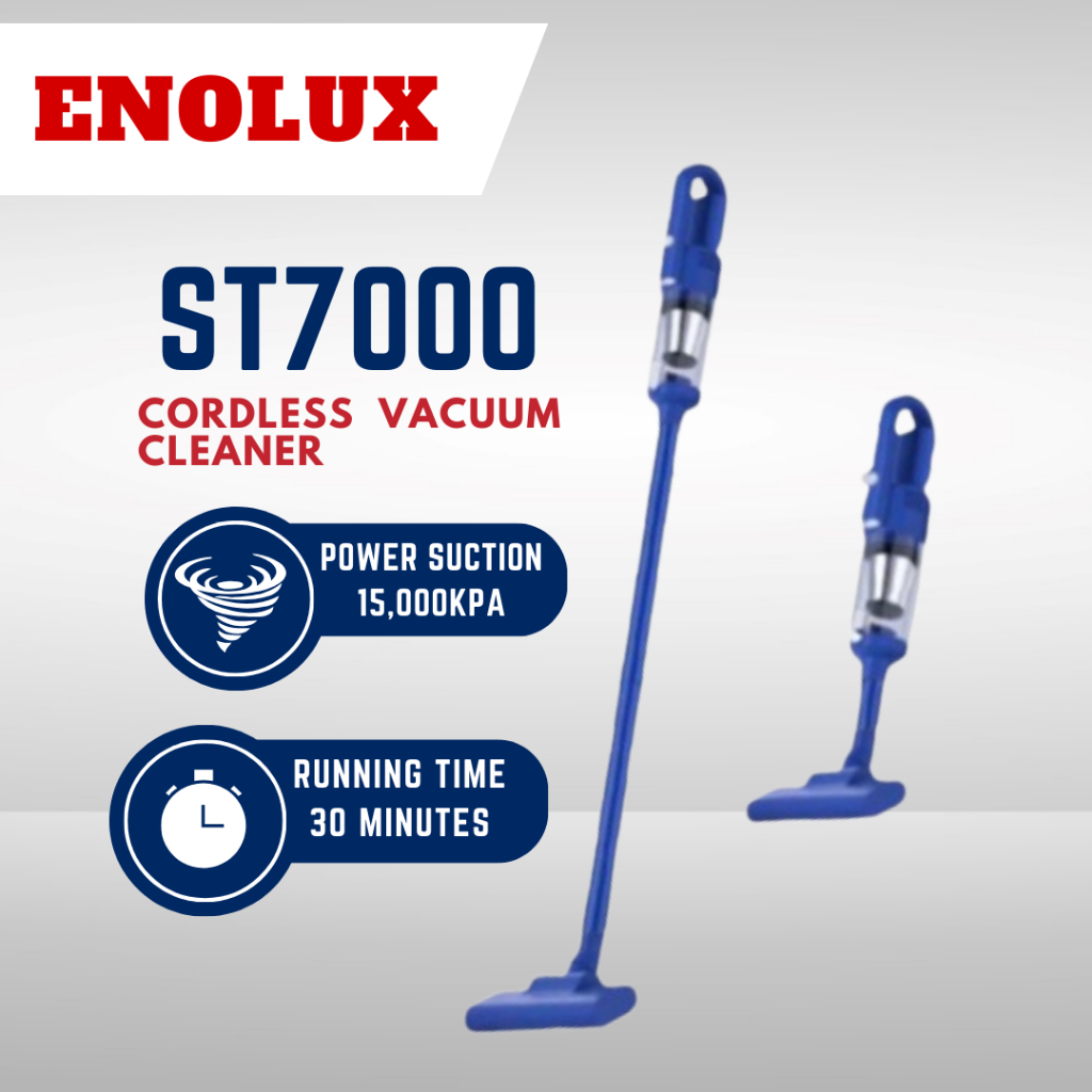 ST7000 / ST6101 Portable Cordless Vacuum Cleaner Rechargeable Cordless ...