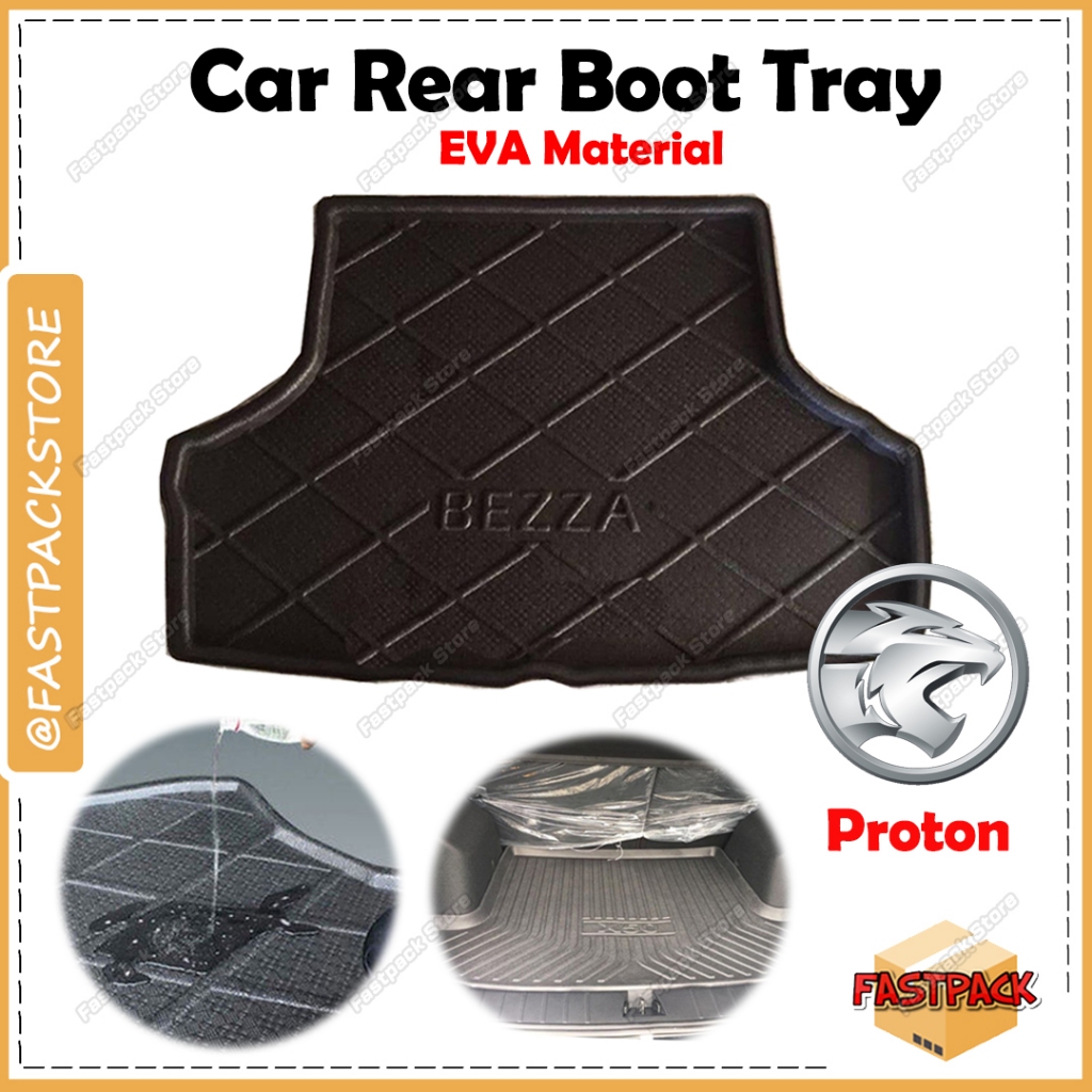 For PROTON EVA Copolymer EVA Boot Tray Luggage Cargo Reusable Rear ...
