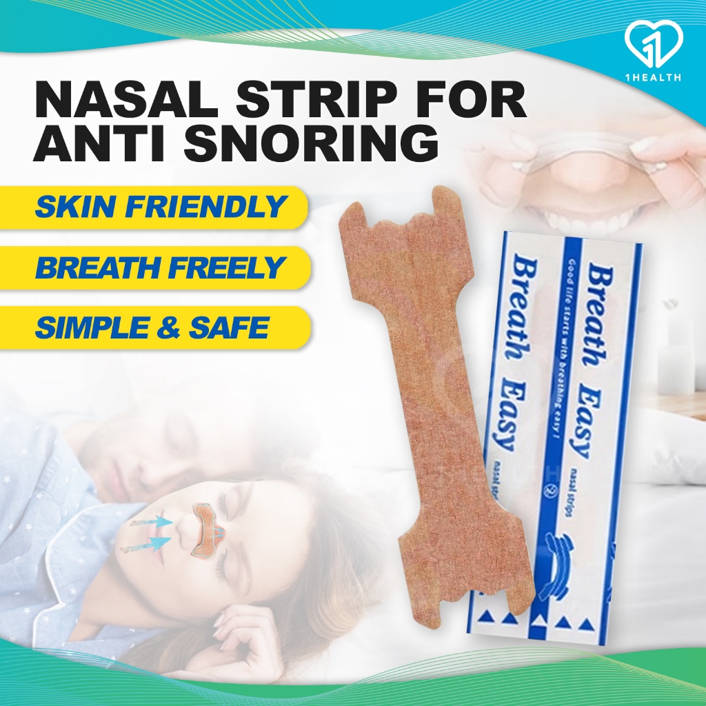 Nasal Strip For Anti Snoring | Breathe Right Nose Strip | Dengkur Snore ...