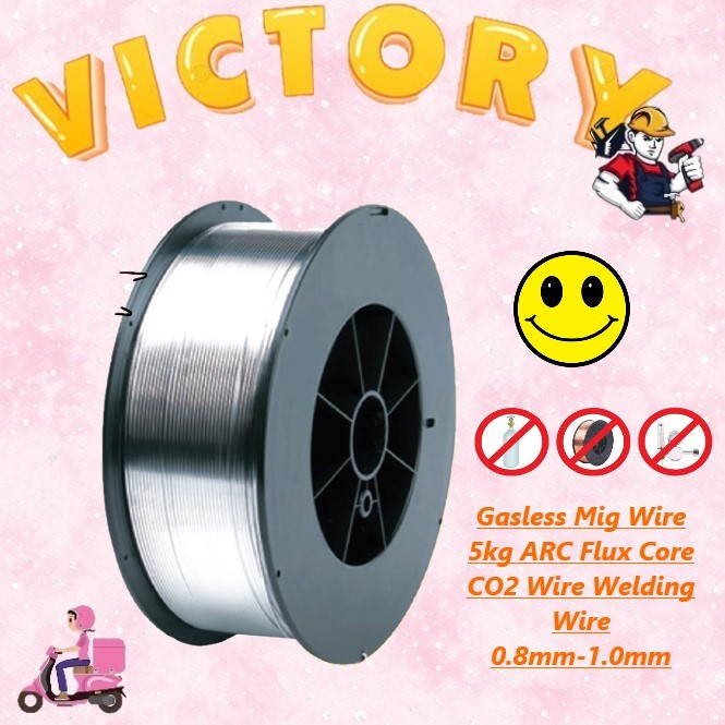 Gasless Mig Wire 5kg ARC Flux Core CO2 Wire Welding Wire 0.8mm-1.0mm | Shopee Malaysia